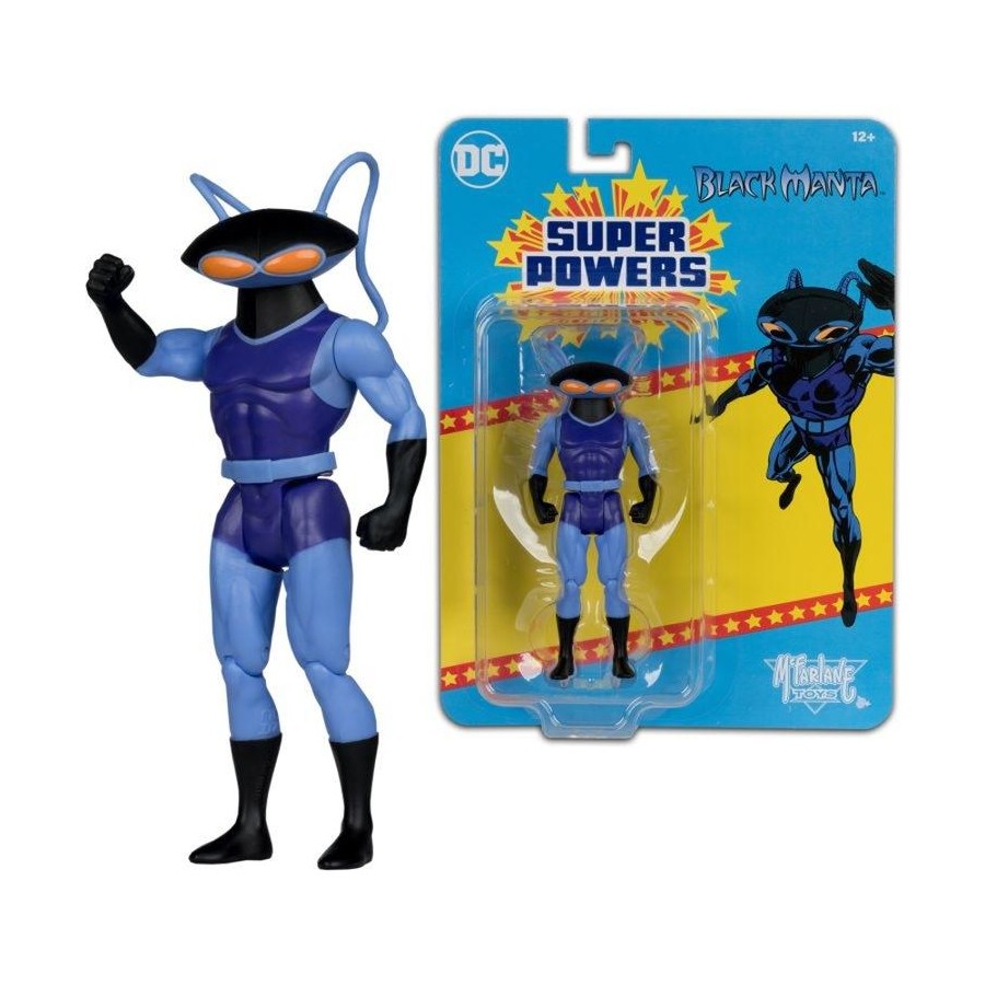 Figura Black Manta - DC Comics - Super Powers 5" Scale - McFarlane – Iron Studios Brasil