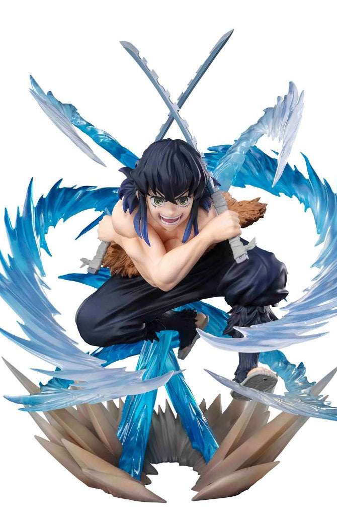 Estátua Inosuke Beast Breathing - Demon Slayer - FiguartsZERO - Bandai ...