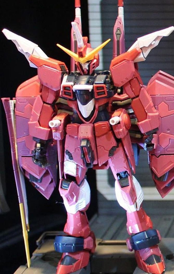 Justice Gundam - Gundam - RG 1/144 - Bandai – Iron Studios Brasil