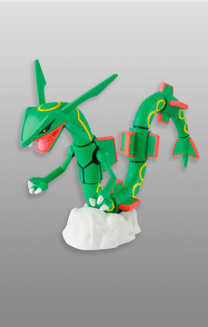 Rayquaza - Pokemon - Plastic Model Kit - Bandai – Iron Studios Brasil