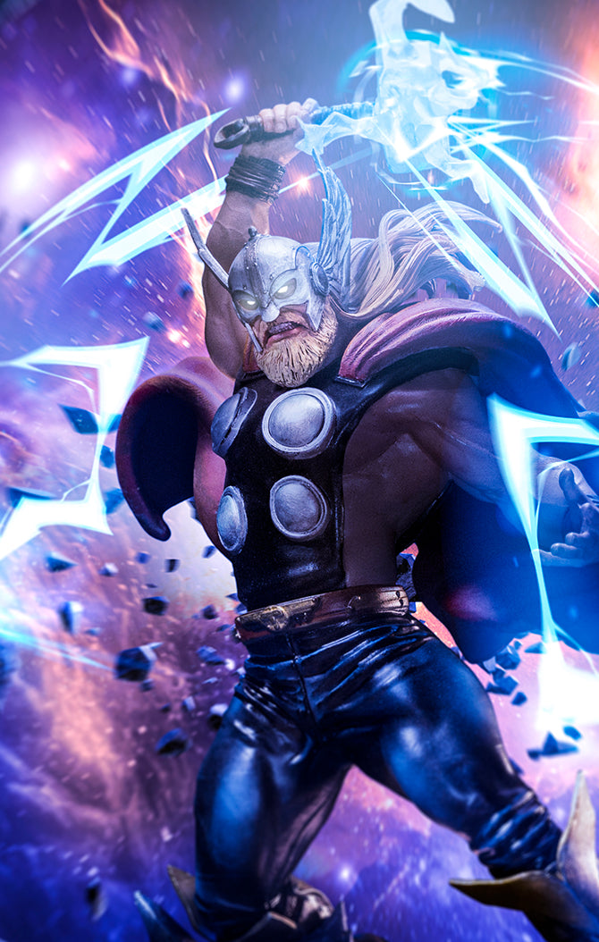 Estátua Thor Avengers Deluxe - Infinity Gauntlet Diorama - BDS Art Sca ...