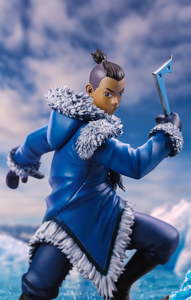 Estátua Sokka - Avatar: The Last Airbender - Art Scale 1/10 - Iron Stu ...