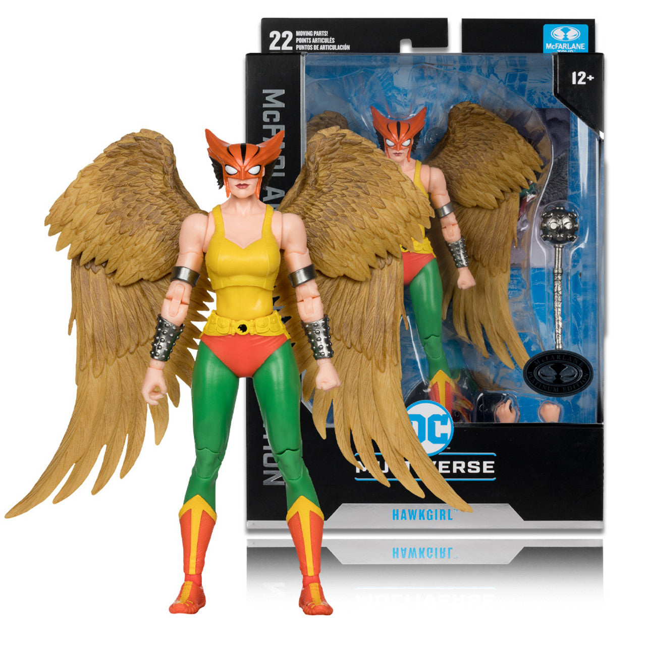 Figura Hawkgirl (chase) - Justice League of America - DC Comics - 7 Sc ...
