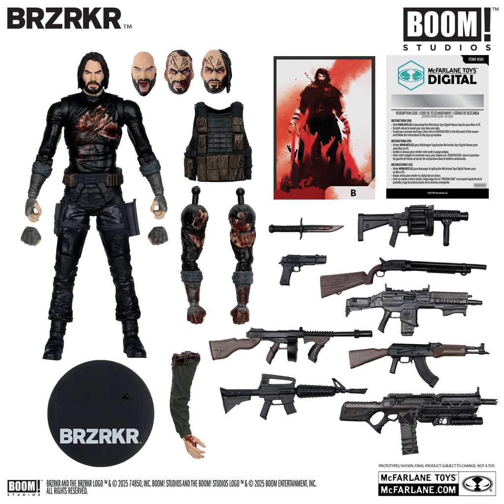 Figura BRZRKR B Deluxe - BRZRKR B - 7 Scale - McFarlane – Iron Studios ...