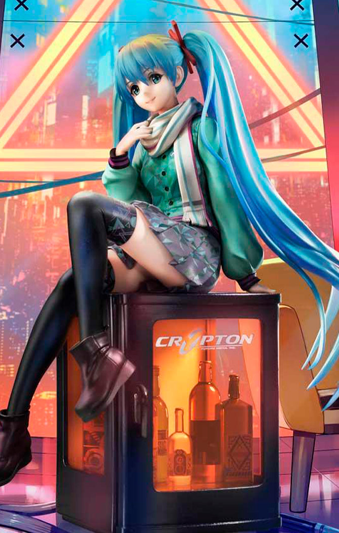Estátua Hatsune Miku Art by Lack Bonus Version - Piapro Characters - P ...