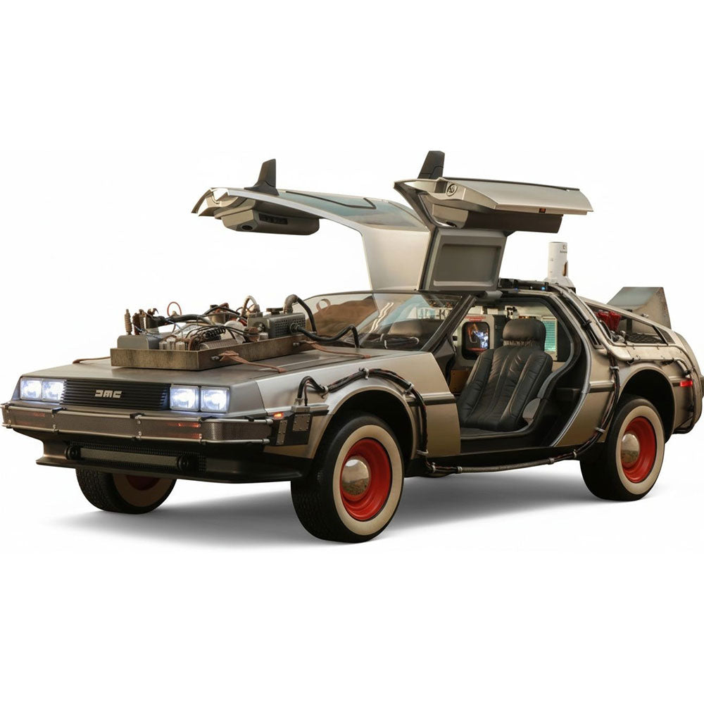 Figura DeLorean Time Machine - Back to the Future III - Sixth Scale - – Iron Studios Brasil