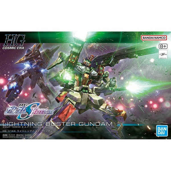 Model Kit Lightning Buster Gundam – Gundam – HG 1/144 – Bandai – Iron ...