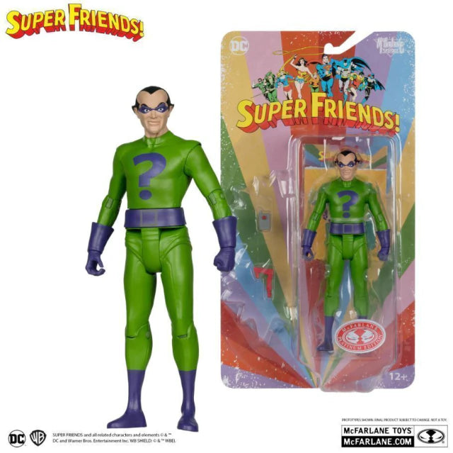 Figura Riddler – DC Retro Super Friends – Super Powers 5" Scale – McFa ...